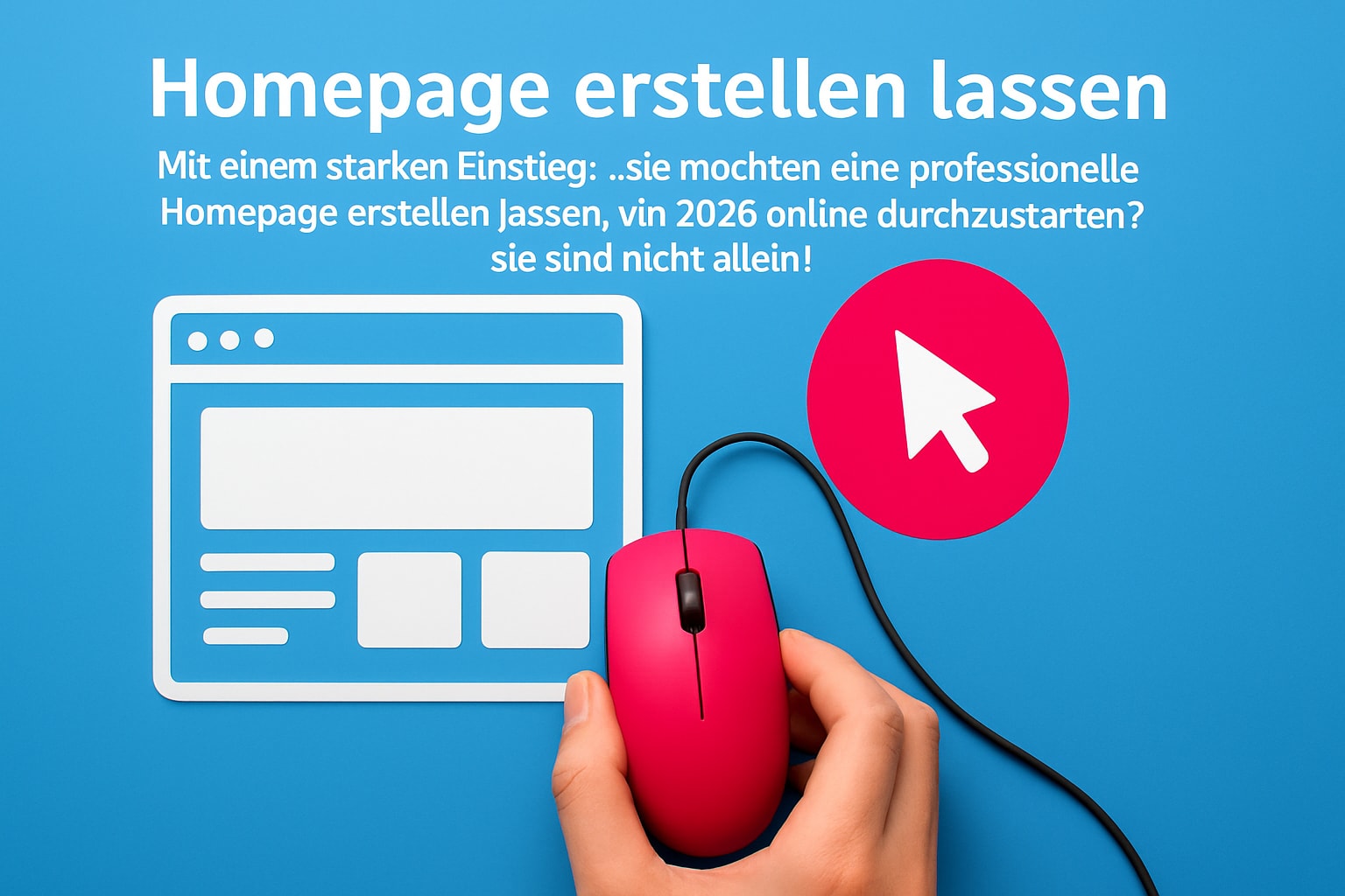 Homepage Erstellen Lassen Guide: Ihr Weg zur Profi-Webseite 2026